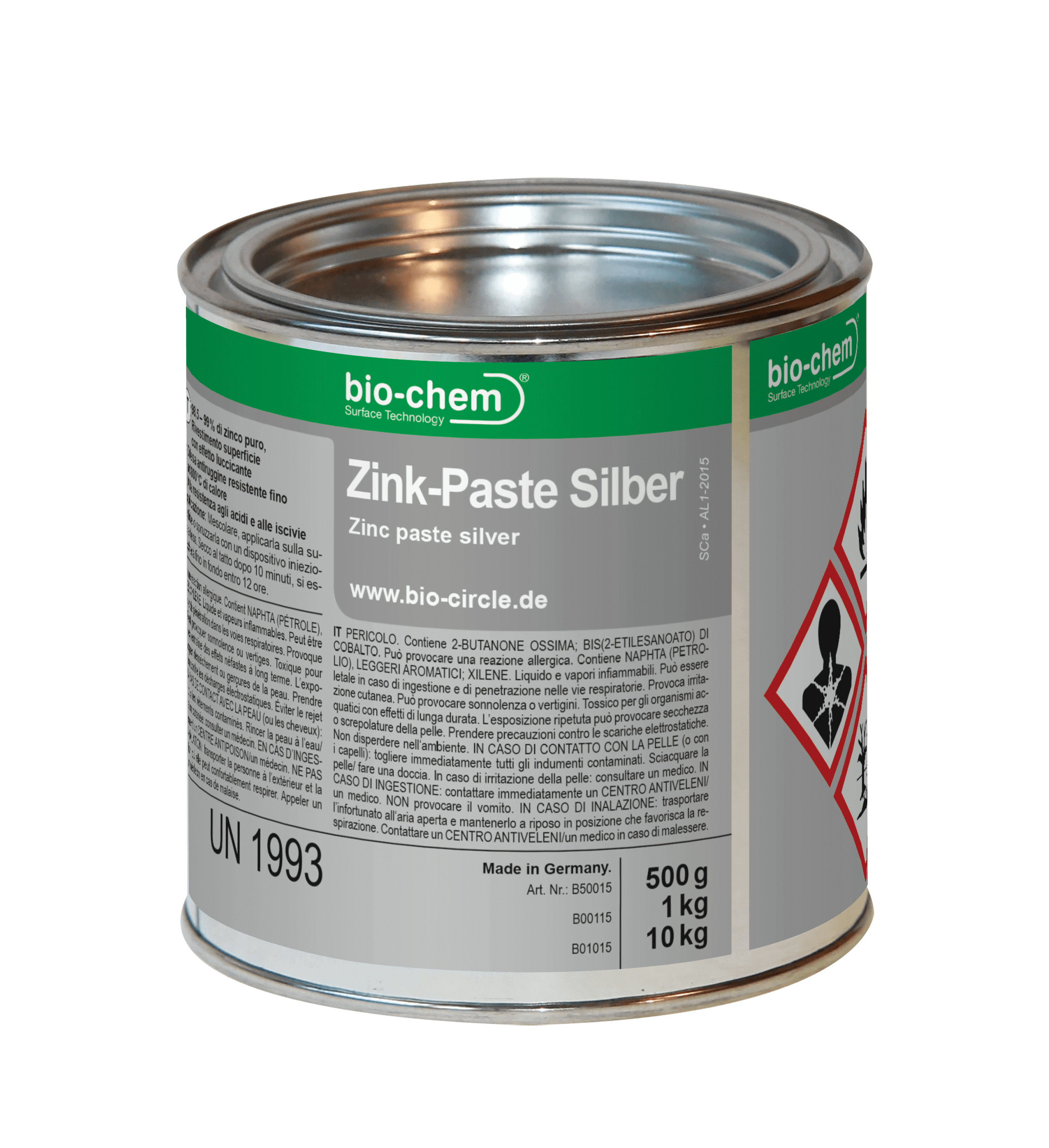 Zinková pasta Striebro | Zinková pasta Striebro | Ochrana | Ochrana ...